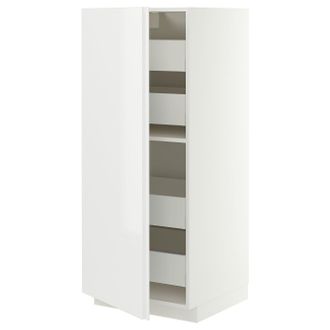 IKEA METOD / MAXIMERA Hochschrank m Schubladen
