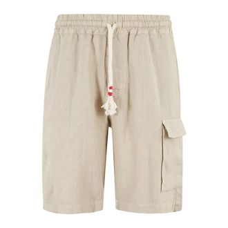 MC2 Saint Barth Stylische Bermuda Chinos mit Seitentasche - - Shorts - Herren - Beige - S