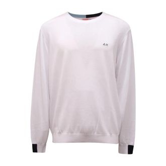 Sun 68 K32106 Baumwollpullover - - Knitwear - Herren - Wei&szlig; - 2XL