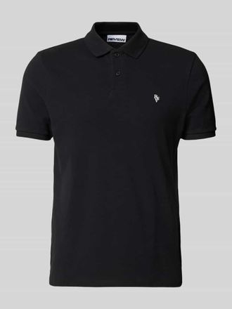 Review Modern Fit Poloshirt mit Logo-Stitching