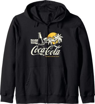 Coca Cola Ware Always Coca-Cola Beach Sunset Vintage Kapuzenjacke