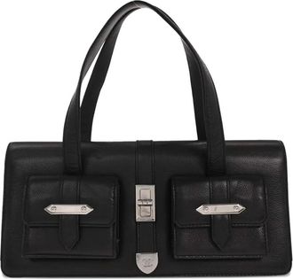 Chanel 2003 Handtasche mit Ledertasche - Schwarz