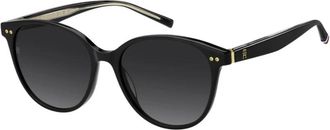 Tommy Hilfiger Lunettes de soleil TH 2289/S - Femme - Accessoires - Noir - Taille: 53 MM