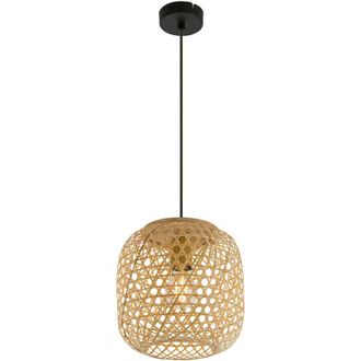 Globo Lighting Hängeleuchte - Mirena - natürlich - bambus - ø 23cm - E27 - Globo