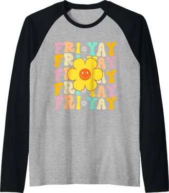 Fri-Yay Happy Fri-Yay Design Friday Party f&uuml;r Lehrer Fri-Yay Raglan