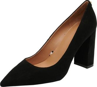 BOSS Femme Janet_chpump90_SD Pompe, Noir, 41.5 EU