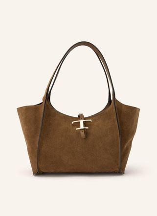 Tod's Tods Shopper T Timeless Small braun