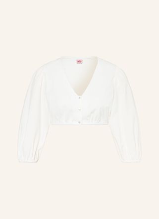 Spieth & Wensky Dirndlbluse Kadett Mit 3/4-Arm weiss
