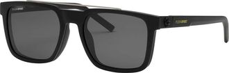Plein Sport Herrenbrille, Schwarz, matt, 54