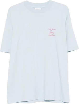 Dr&ocirc;le de Monsieur Slogan Calligraphy T-Shirt