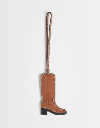Ralph Lauren Stiefelf&ouml;rmiger Taschenanh&auml;nger in Hellbraun