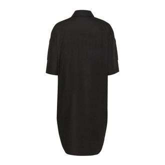 Kaffe Femme, Robes, Noir, Taille: 40 FR Robe Chemise Noire Profonde