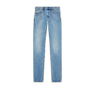 Diesel Slim-Fit-Baumwolljeans in Blau