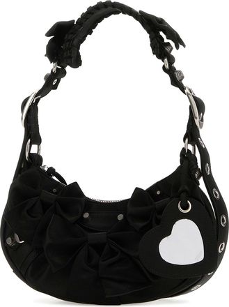 Balenciaga Black T Viscosa Borse A Mano Bag