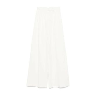 Max Mara Damen, Hosen, Wei&szlig;, SGr&ouml;&szlig;e