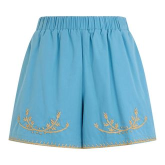Red Valentino Femme, Shorts, Bleu, Taille: 32 FR Pantalons