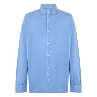 Fedeli Homme, Chemises, Bleu, Taille: 5XL Chemise &Eacute;l&eacute;gante avec Col Traditionnel