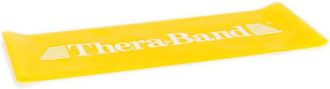 Theraband &Uuml;bungsband Loop - 7,6 cm x 20,5 cm (B x L), &Oslash; 13 cm 13 cm, Gelb | Leicht, OneSize