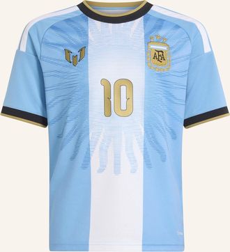 adidas Argentinien Messi 26 Kids Trikot 10 blau