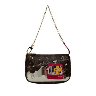 Louis Vuitton Pre-owned Mini Pochette Accessoires - - Pre-owned - Damen - Braun - ONE SIZE