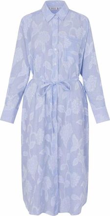 Masai Femme, Robes, Bleu, Taille: 42 FR Robe chemise