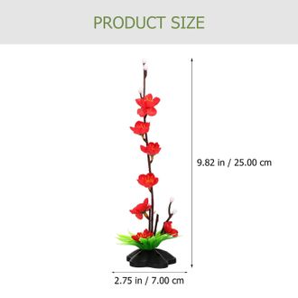 DOITOOL K&uuml;nstliche Sashimi Blumen Dekoration aus Kunststoff 2 St&uuml;ck Japanische Sushi Teller Bl&uuml;tenschmuck f&uuml;r Wohndeko und Servierplatten