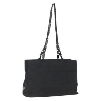 Prada Pre-owned Vintage Nylon Tote Bag - - Pre-owned - Damen - Schwarzk - ONE SIZE