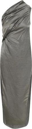 Rick Owens Femme, Robes, Gris, Taille: 36 FR Tailored Firbanks Dress