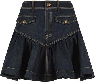 Zimmermann Mini Jupe - Onyx