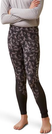Ariat Kids Eos Full Seat TightRiding Breech in Periscope Camo Horse, Size X-Large, by Ariat