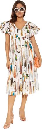 Agua Bendita Femme, Robes, Blanc, Taille: 38 FR Lucille Thoughts Bikini Top