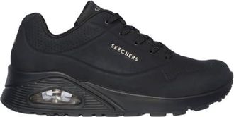 Skechers Femme Uno Stand Air Fashion-sneakers, Noir Black, 39.5 EU