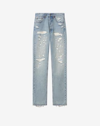 Isabel Marant Jean Daya Regular - Femme - Bleu Us&eacute; - Taille34 - Isabel Marant