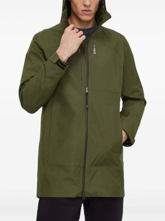 Colmar Kapuzenjacke mit Rei&szlig;verschluss - Gr&uuml;n