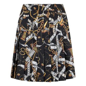 Moschino Halb ausgestellter Rock - - Skirts - Damen - Mehrfarbig - S