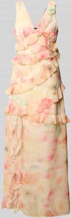 Gina Tricot Maxikleid mit R&uuml;schenbesatz