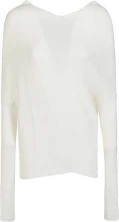 P.A.R.O.S.H. P.a.r.o.s.h., Damen, Strickwaren, Wei&szlig;, LGr&ouml;&szlig;e