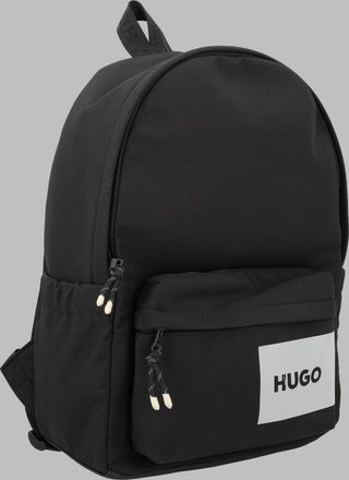 HUGO BOSS Kids Backpack Black Polyester Backpacks