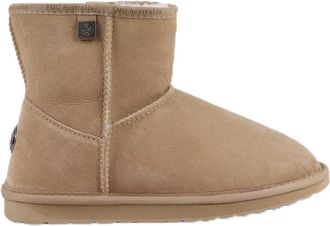 Emu Australia Womens Platinum Stinger Slim Mini Sheepskin Boot, Sand, Size 38