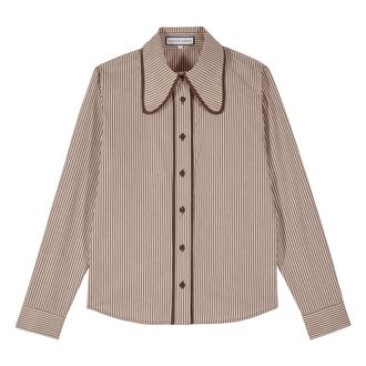 Maria de la Orden Chemise Ala Ray&eacute;e Maria de la Orden