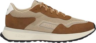 HUGO BOSS Jonah Sneaker f&uuml;r Herren, Wildleder (Braun)