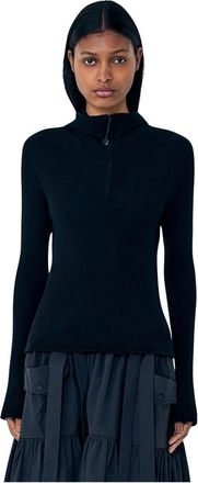 Cecilie Bahnsen Femme, Sweatshirts et sweats &agrave; capuche, Noir, Taille: 42 FR CBbelma Sweat &agrave; capuche