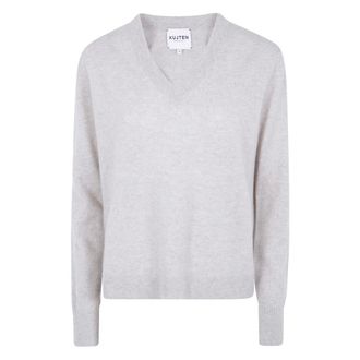 Kujten Kujten, Damen, Strickwaren, Grau, SGr&ouml;&szlig;e