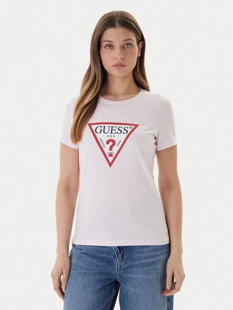 Guess T-Shirt W1YI1B I3Z14 Rosa Regular Fit