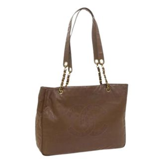 Chanel Pre-owned Leder chanel-taschen - - Pre-owned - Damen - Braun - ONE SIZE
