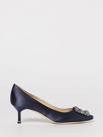 Manolo Blahnik Escarpin Femme couleur Bleu Marine