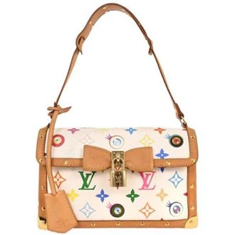 Louis Vuitton Pre-owned Vintage Canvas Schultertasche - - Pre-owned - Damen - Wei&szlig; - ONE SIZE