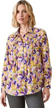 Daxon by - Chemisier effet plastron manches longues