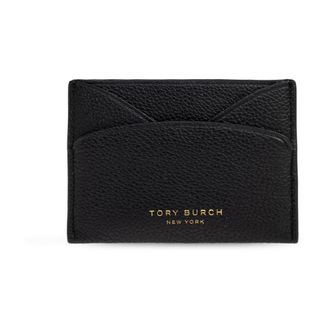 Tory Burch Leder Kartenhalter - - Accessories - Damen - Schwarzk - ONE SIZE