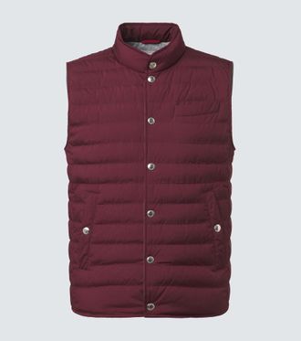 Brunello Cucinelli Veste doudoune sans manches